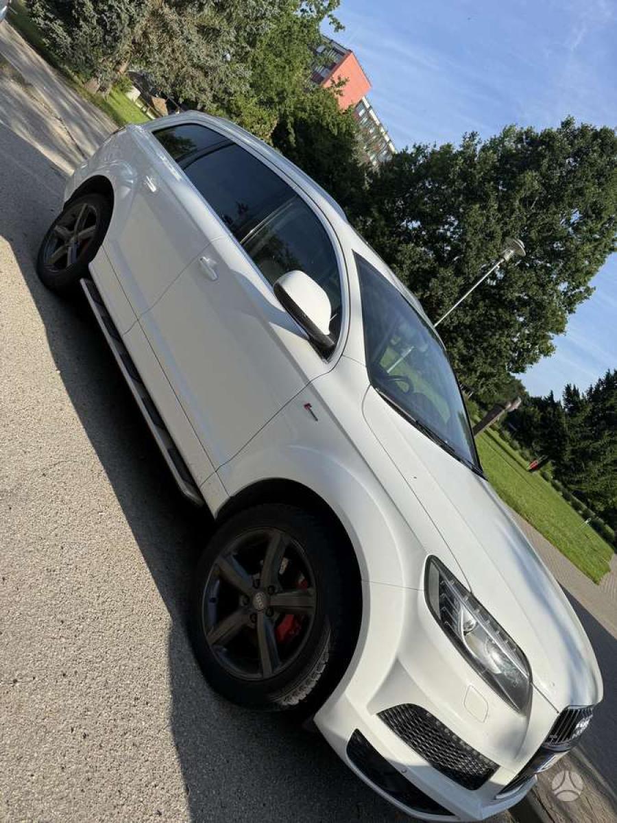 Balts Audi Q7 2012 Šauļi, ar dzinēja tilpumu 3.00 L un nobraukumu 162 tūkst. km par 9700 €, foto 4 vietnē AUTOMOTO.COM.LV