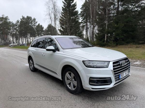 White Audi Q7 2016 in Tallinn, with an engine capacity of 3.00 L and mileage of 298 thousand km for 22300 €, photo 7 on AUTOMOTO.COM.LV