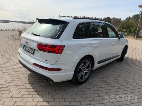 Balts Audi Q7 2016 Rīga, ar dzinēja tilpumu 3.00 L un nobraukumu 318 tūkst. km par 20300 €, foto 2 vietnē AUTOMOTO.COM.LV