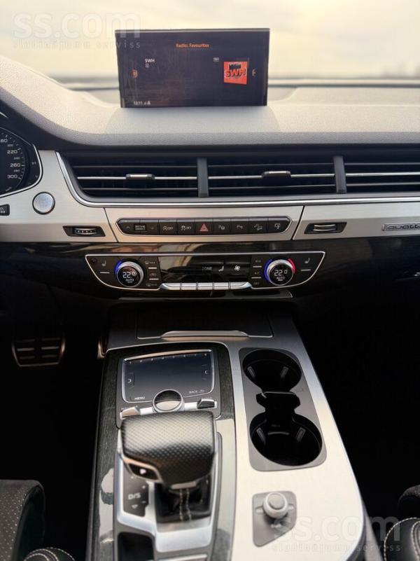 Balts Audi Q7 2016 Rīga, ar dzinēja tilpumu 3.00 L un nobraukumu 318 tūkst. km par 20300 €, foto 6 vietnē AUTOMOTO.COM.LV