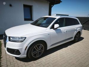 Balts Audi Q7 2017 Klaipėda, ar dzinēja tilpumu 3.00 L un nobraukumu 173 tūkst. km par 21500 €, foto  vietnē AUTOMOTO.COM.LV