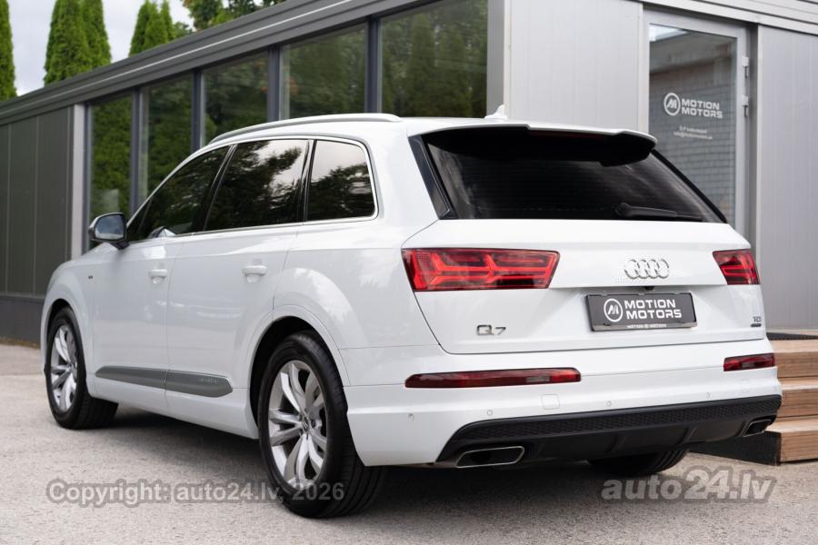 Balts Audi Q7 2018 Tallina, ar dzinēja tilpumu 3.00 L un nobraukumu 189 tūkst. km par 31890 €, foto 3 vietnē AUTOMOTO.COM.LV