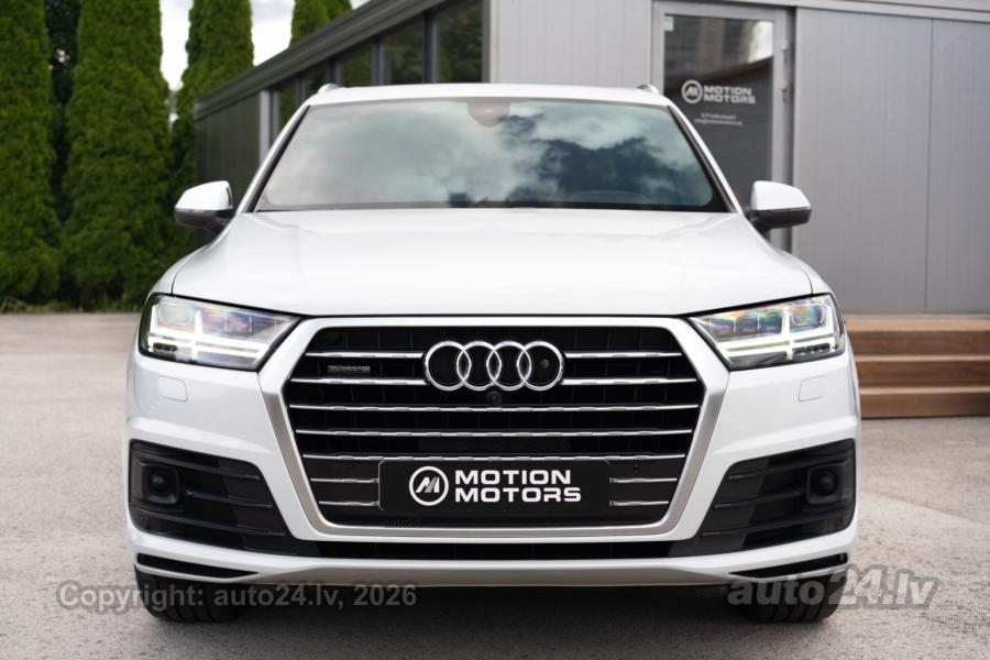 Balts Audi Q7 2018 Tallina, ar dzinēja tilpumu 3.00 L un nobraukumu 189 tūkst. km par 31890 €, foto 4 vietnē AUTOMOTO.COM.LV