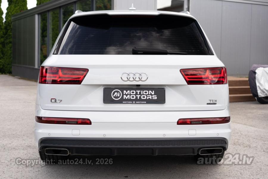 Balts Audi Q7 2018 Tallina, ar dzinēja tilpumu 3.00 L un nobraukumu 189 tūkst. km par 31890 €, foto 5 vietnē AUTOMOTO.COM.LV