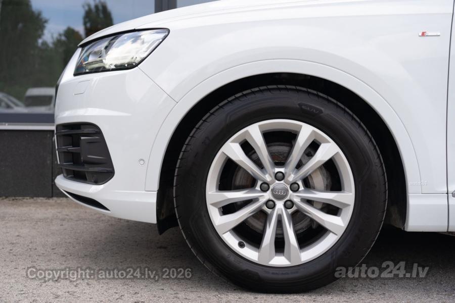 Balts Audi Q7 2018 Tallina, ar dzinēja tilpumu 3.00 L un nobraukumu 189 tūkst. km par 31890 €, foto 7 vietnē AUTOMOTO.COM.LV