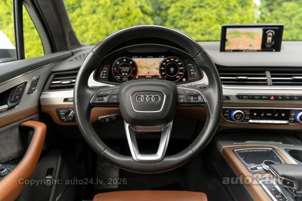 White Audi Q7 2018 in Tallinn, with an engine capacity of 3.00 L and mileage of 189 thousand km for 31890 €, photo 9 on AUTOMOTO.COM.LV