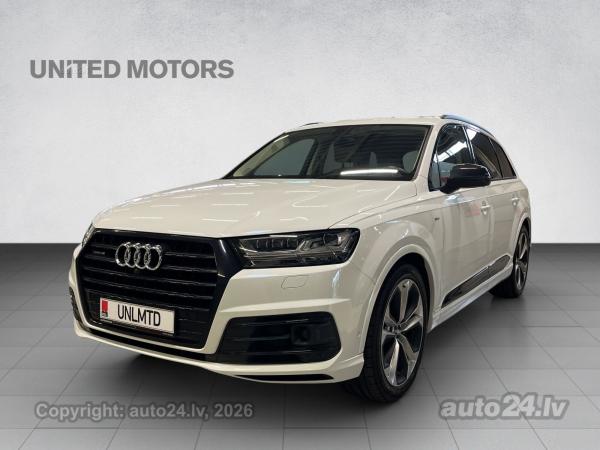Balts Audi Q7 2019 Tallina, ar dzinēja tilpumu 3.00 L un nobraukumu 75 tūkst. km par 38900 €, foto 1 vietnē AUTOMOTO.COM.LV