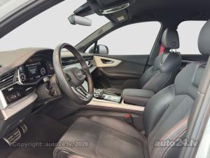 White Audi Q7 2024 in Tallinn, with an engine capacity of 3.00 L and mileage of 41 thousand km for 72900 €, photo 7 on AUTOMOTO.COM.LV