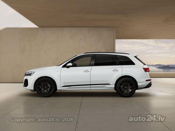 White Audi Q7 2026 in Tallinn, with an engine capacity of 3.00 L and mileage of 10 thousand km for 86900 €, photo 4 on AUTOMOTO.COM.LV