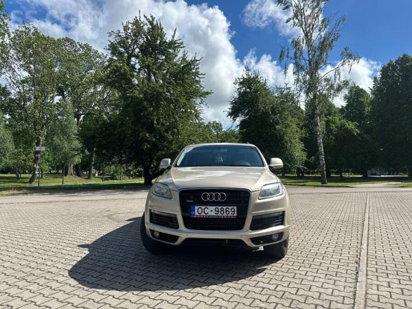 Dzeltens Audi Q7 2007 Rīga, ar dzinēja tilpumu 3.00 L un nobraukumu 454 tūkst. km par 6000 €, foto 5 vietnē AUTOMOTO.COM.LV