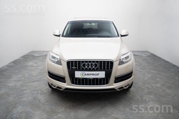 Yellow Audi Q7 2011 in Tallinn, with an engine capacity of 4.10 L and mileage of 270 thousand km for 12999 €, photo 2 on AUTOMOTO.COM.LV