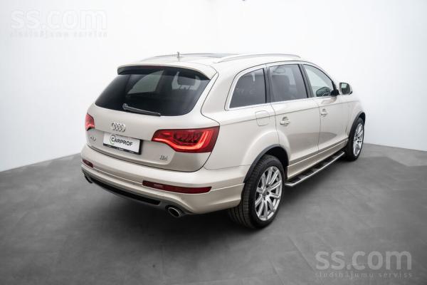 Dzeltens Audi Q7 2012 Tallina, ar dzinēja tilpumu 3.00 L un nobraukumu 280 tūkst. km par 12899 €, foto 4 vietnē AUTOMOTO.COM.LV