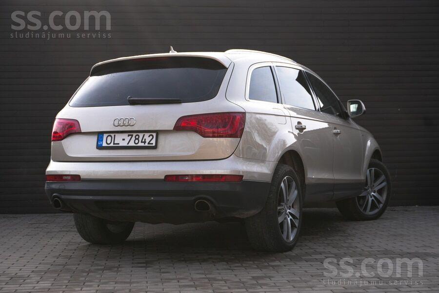 Dzeltens Audi Q7 2012 Rīga, ar dzinēja tilpumu 3.00 L un nobraukumu 239 tūkst. km par 12990 €, foto 4 vietnē AUTOMOTO.COM.LV