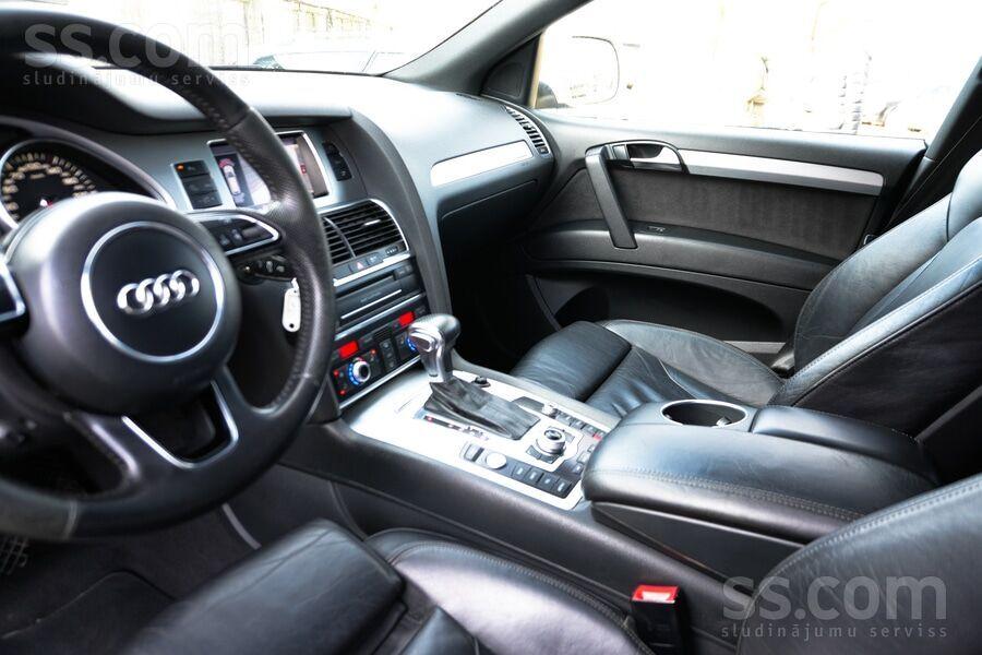 Dzeltens Audi Q7 2012 Rīga, ar dzinēja tilpumu 3.00 L un nobraukumu 239 tūkst. km par 12990 €, foto 10 vietnē AUTOMOTO.COM.LV