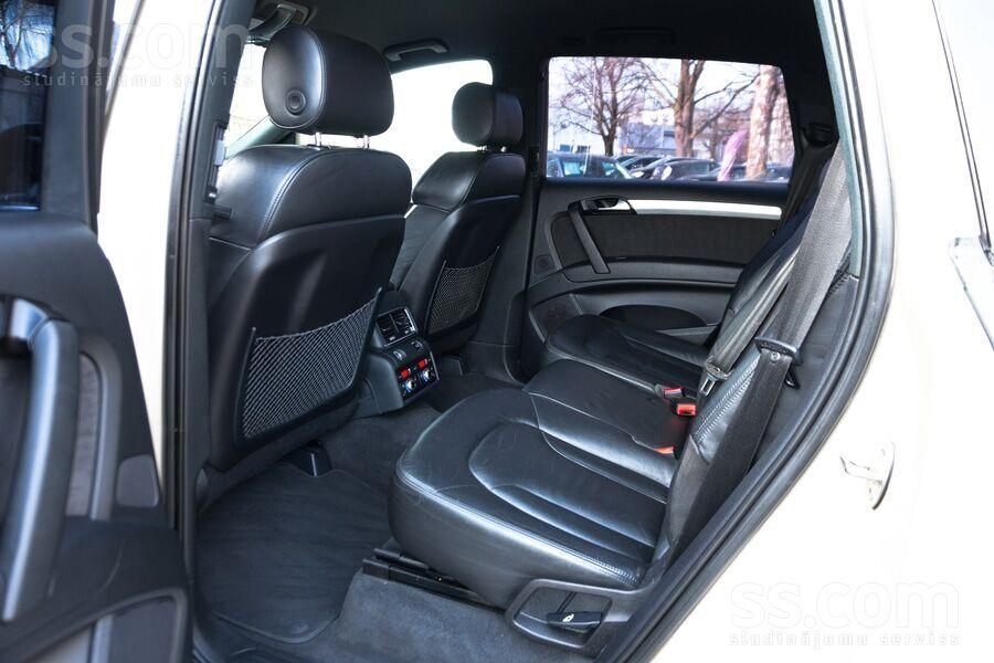 Dzeltens Audi Q7 2012 Rīga, ar dzinēja tilpumu 3.00 L un nobraukumu 239 tūkst. km par 12990 €, foto 12 vietnē AUTOMOTO.COM.LV