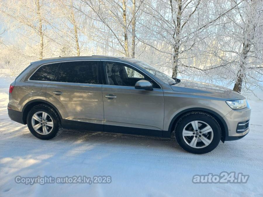 Dzeltens Audi Q7 2016 Tartu, ar dzinēja tilpumu 3.00 L un nobraukumu 258 tūkst. km par 23900 €, foto 5 vietnē AUTOMOTO.COM.LV