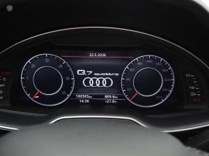 Yellow Audi Q7 2017 in Vilnius, with an engine capacity of 2.97 L and mileage of 160 thousand km for 26800 €, photo 21 on AUTOMOTO.COM.LV