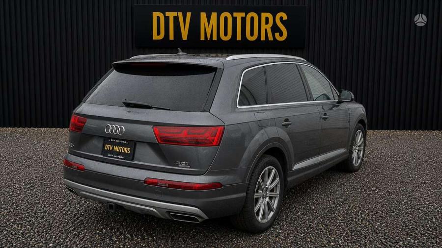 Dzeltens Audi Q7 2018 Šauļi, ar dzinēja tilpumu 3.00 L un nobraukumu 256 tūkst. km par 13900 €, foto 5 vietnē AUTOMOTO.COM.LV