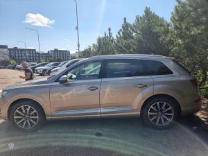 Dzeltens Audi Q7 2019 Viļņa, ar dzinēja tilpumu 3.00 L un nobraukumu 118 tūkst. km par 34000 €, foto  vietnē AUTOMOTO.COM.LV