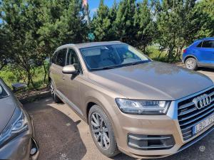 Dzeltens Audi Q7 2019 Viļņa, ar dzinēja tilpumu 3.00 L un nobraukumu 118 tūkst. km par 34000 €, foto 4 vietnē AUTOMOTO.COM.LV