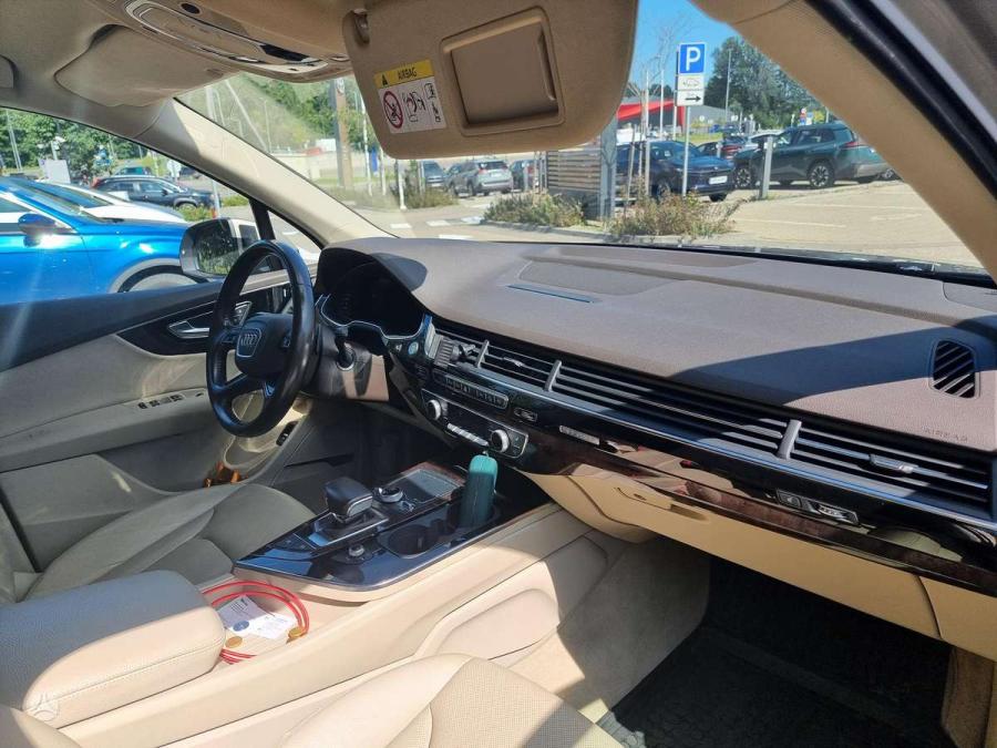 Dzeltens Audi Q7 2019 Viļņa, ar dzinēja tilpumu 3.00 L un nobraukumu 118 tūkst. km par 34000 €, foto 6 vietnē AUTOMOTO.COM.LV