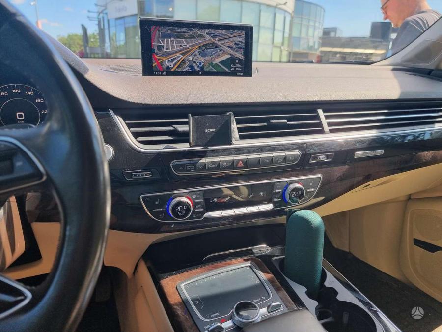 Dzeltens Audi Q7 2019 Viļņa, ar dzinēja tilpumu 3.00 L un nobraukumu 118 tūkst. km par 34000 €, foto 8 vietnē AUTOMOTO.COM.LV