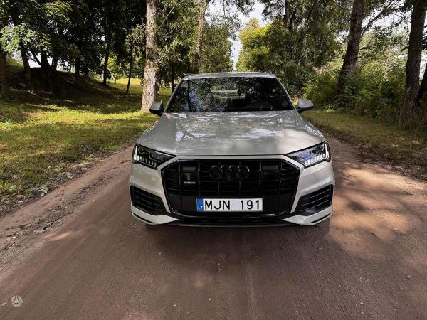 Dzeltens Audi Q7 2022 Viļņa, ar dzinēja tilpumu 3.00 L un nobraukumu 68 tūkst. km par 52500 €, foto 5 vietnē AUTOMOTO.COM.LV