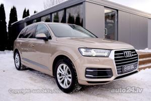 Dzeltens Audi Q7 2018 Tallina, ar dzinēja tilpumu 3.00 L un nobraukumu 30 tūkst. km par 39900 €, foto  vietnē AUTOMOTO.COM.LV