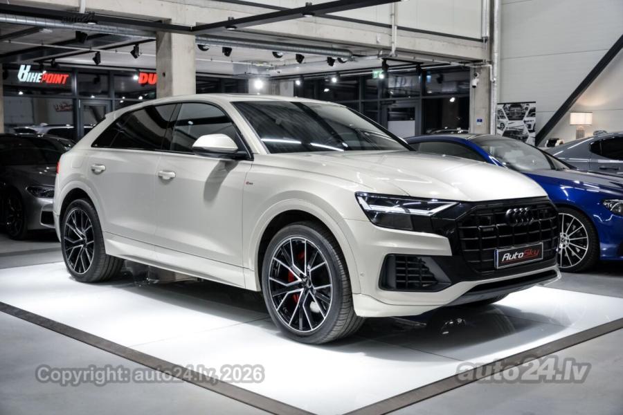 Smilšu krāsa Audi Q8 2022 Tallina, ar dzinēja tilpumu 3.00 L un nobraukumu 49 tūkst. km par 61900 €, foto 1 vietnē AUTOMOTO.COM.LV
