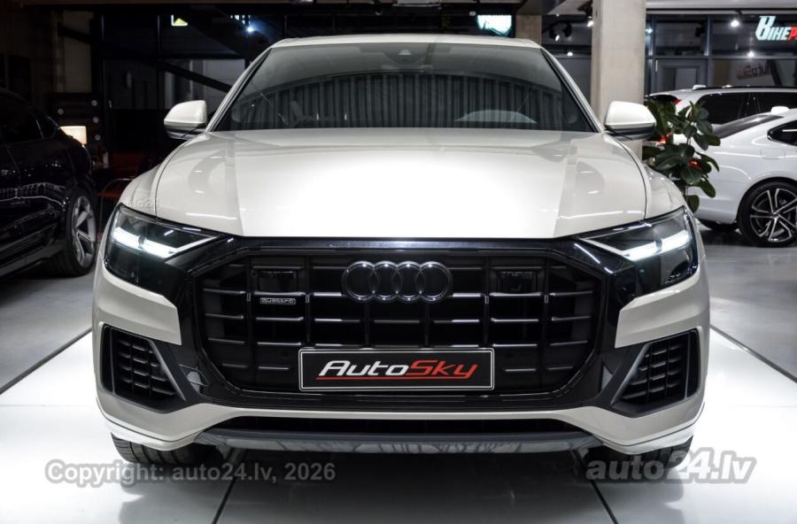 Smilšu krāsa Audi Q8 2022 Tallina, ar dzinēja tilpumu 3.00 L un nobraukumu 49 tūkst. km par 61900 €, foto 6 vietnē AUTOMOTO.COM.LV