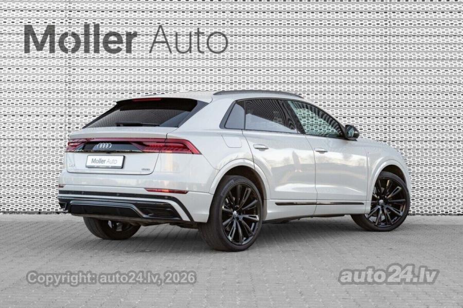 Smilšu krāsa Audi Q8 2022 Rīga, ar dzinēja tilpumu 3.00 L un nobraukumu 118 tūkst. km par 59335 €, foto 5 vietnē AUTOMOTO.COM.LV