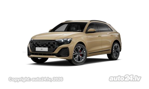 Smilšu krāsa Audi Q8 2024 Tallina, ar dzinēja tilpumu 3.00 L un nobraukumu 39 tūkst. km par 85000 €, foto 1 vietnē AUTOMOTO.COM.LV