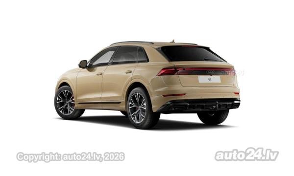 Smilšu krāsa Audi Q8 2024 Tallina, ar dzinēja tilpumu 3.00 L un nobraukumu 39 tūkst. km par 85000 €, foto 2 vietnē AUTOMOTO.COM.LV