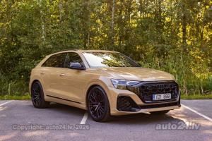 Beige Audi Q8 2024 in Tallinn, with an engine capacity of 3.00 L and mileage of 30 thousand km for 88900 €, photo 3 on AUTOMOTO.COM.LV