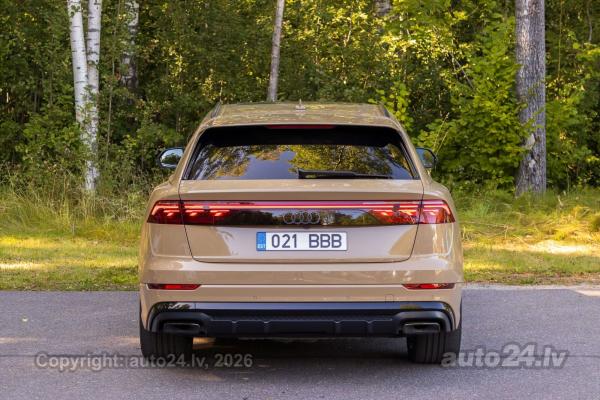 Smilšu krāsa Audi Q8 2024 Tallina, ar dzinēja tilpumu 3.00 L un nobraukumu 30 tūkst. km par 88900 €, foto 7 vietnē AUTOMOTO.COM.LV
