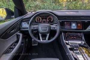 Beige Audi Q8 2024 in Tallinn, with an engine capacity of 3.00 L and mileage of 30 thousand km for 88900 €, photo 14 on AUTOMOTO.COM.LV