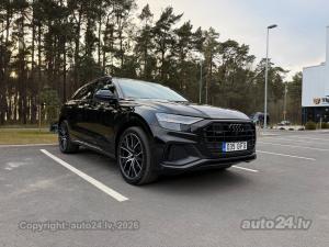 Black Audi Q8 2022 in Tallinn, with an engine capacity of 3.00 L and mileage of 122 thousand km for 51500 €, photo  on AUTOMOTO.COM.LV