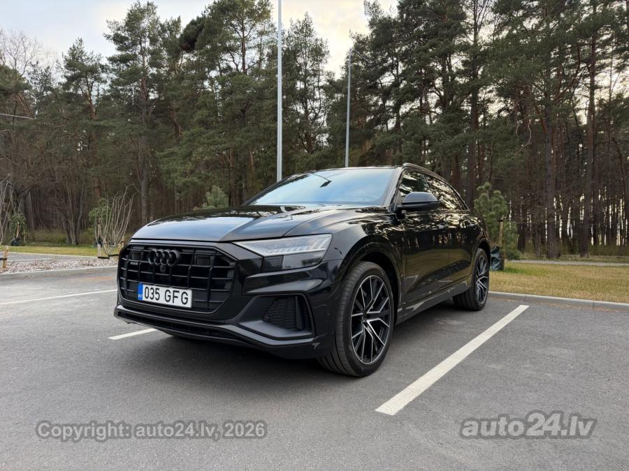 Black Audi Q8 2022 in Tallinn, with an engine capacity of 3.00 L and mileage of 122 thousand km for 51500 €, photo 3 on AUTOMOTO.COM.LV