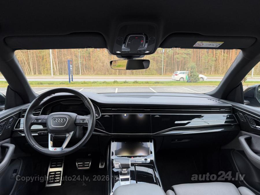 Black Audi Q8 2022 in Tallinn, with an engine capacity of 3.00 L and mileage of 122 thousand km for 51500 €, photo 9 on AUTOMOTO.COM.LV
