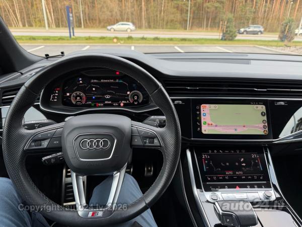 Black Audi Q8 2022 in Tallinn, with an engine capacity of 3.00 L and mileage of 122 thousand km for 51500 €, photo 9 on AUTOMOTO.COM.LV