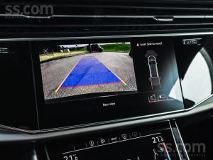 Black Audi Q8 2023 in Riga, with an engine capacity of 3.00 L and mileage of 70 thousand km for 54900 €, photo 28 on AUTOMOTO.COM.LV