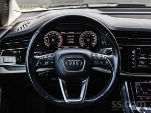 Black Audi Q8 2023 in Riga, with an engine capacity of 3.00 L and mileage of 70 thousand km for 54900 €, photo 35 on AUTOMOTO.COM.LV