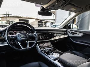 Black Audi Q8 2023 in Riga, with an engine capacity of 3.00 L and mileage of 70 thousand km for 54900 €, photo 36 on AUTOMOTO.COM.LV
