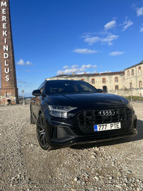 Black Audi Q8 2018 in Tallinn, with an engine capacity of 3.00 L and mileage of 188 thousand km for 45900 €, photo 2 on AUTOMOTO.COM.LV