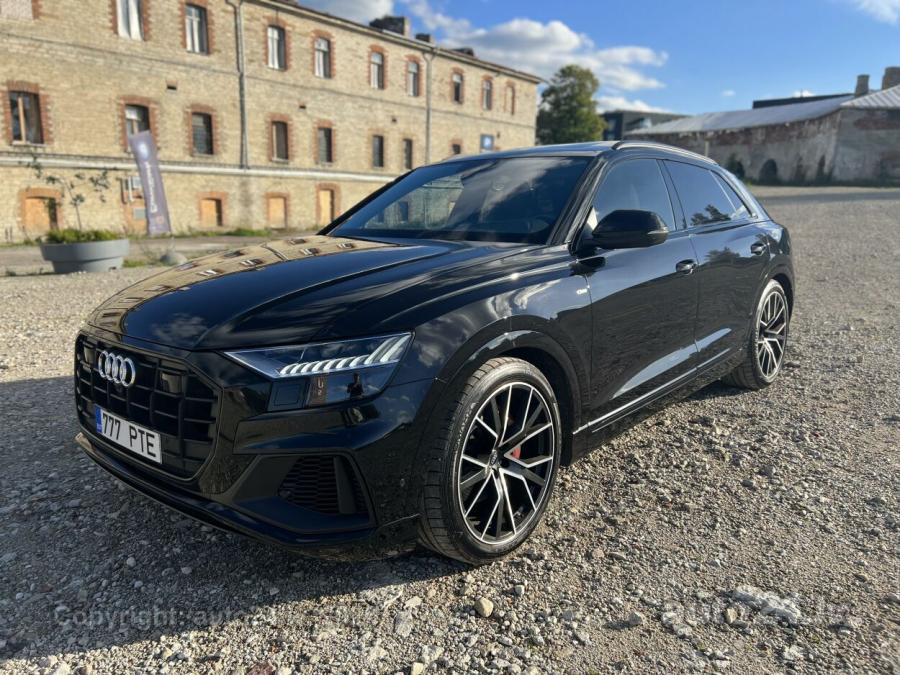 Melns Audi Q8 2018 Tallina, ar dzinēja tilpumu 3.00 L un nobraukumu 188 tūkst. km par 45900 €, foto 5 vietnē AUTOMOTO.COM.LV