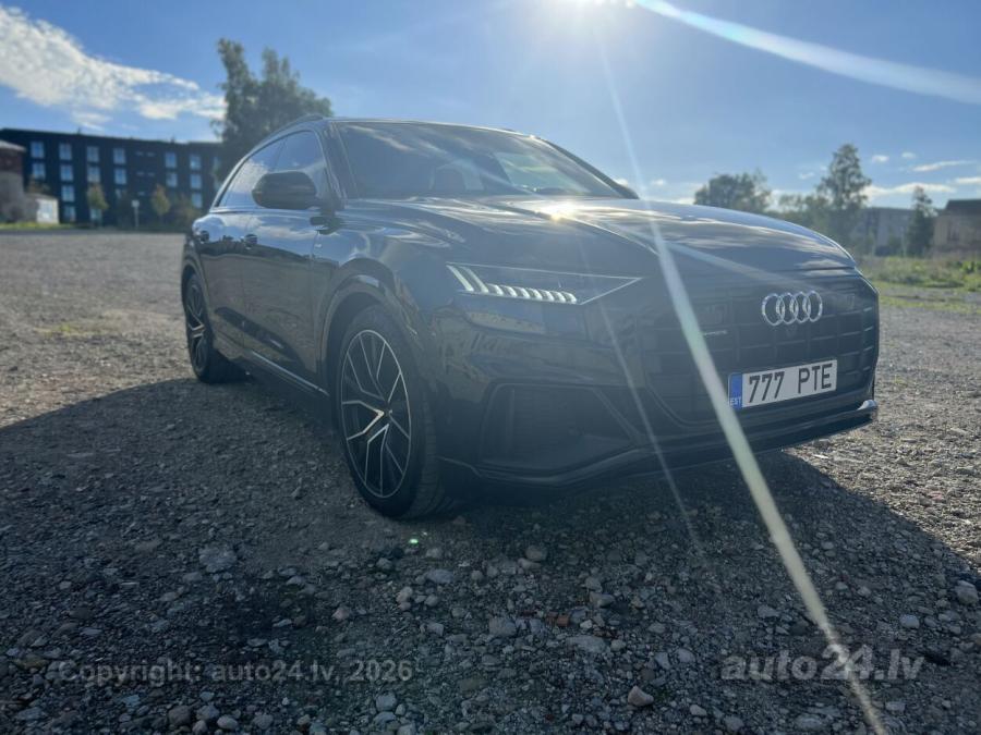 Melns Audi Q8 2018 Tallina, ar dzinēja tilpumu 3.00 L un nobraukumu 188 tūkst. km par 45900 €, foto 13 vietnē AUTOMOTO.COM.LV