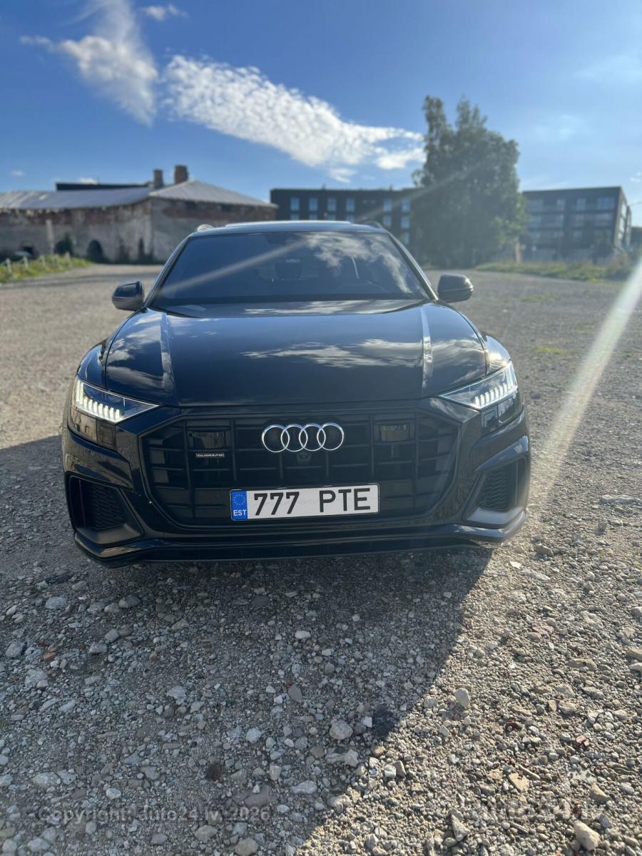 Melns Audi Q8 2018 Tallina, ar dzinēja tilpumu 3.00 L un nobraukumu 188 tūkst. km par 45900 €, foto 14 vietnē AUTOMOTO.COM.LV