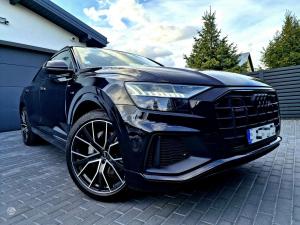 Melns Audi Q8 2018 Marijampole, ar dzinēja tilpumu 2.97 L un nobraukumu 249 tūkst. km par 39990 €, foto 5 vietnē AUTOMOTO.COM.LV