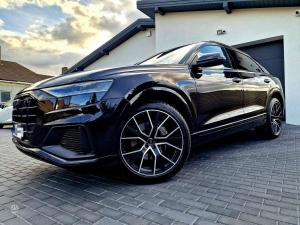 Melns Audi Q8 2018 Marijampole, ar dzinēja tilpumu 2.97 L un nobraukumu 249 tūkst. km par 39990 €, foto 6 vietnē AUTOMOTO.COM.LV
