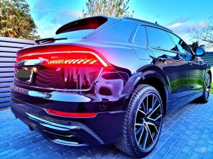 Melns Audi Q8 2018 Marijampole, ar dzinēja tilpumu 2.97 L un nobraukumu 249 tūkst. km par 39990 €, foto 11 vietnē AUTOMOTO.COM.LV